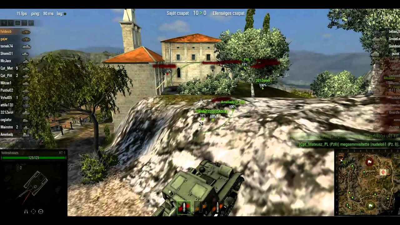 World of Tanks Csatázás Profi Módra +16) I rész - YouTube