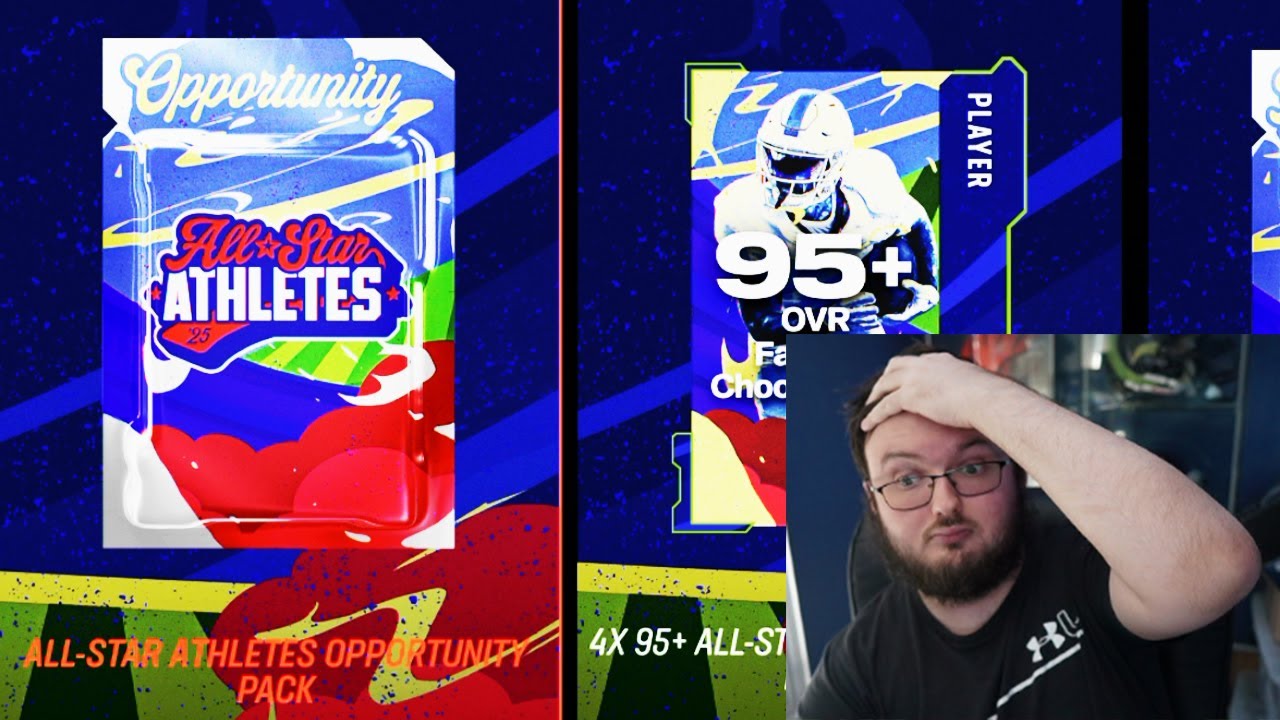 SO I OPENED UP THE ALL STAR ATHLETES OPP. PACK ...