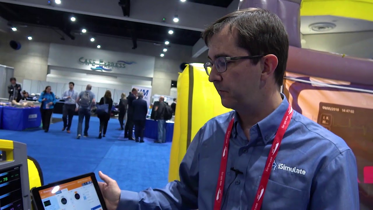 iSimulate Showcases Simulated Patient Monitors at IMSH - YouTube