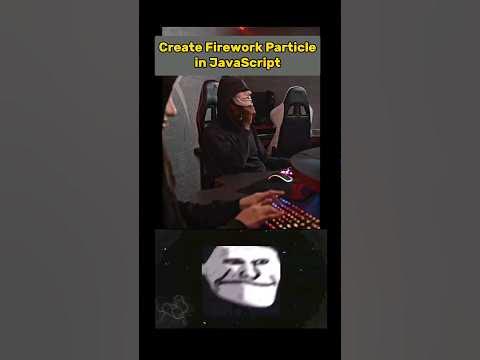 Create Firework Canvas in Javascript | canvas animation| html5 canvas#shorts #css #developer # ...