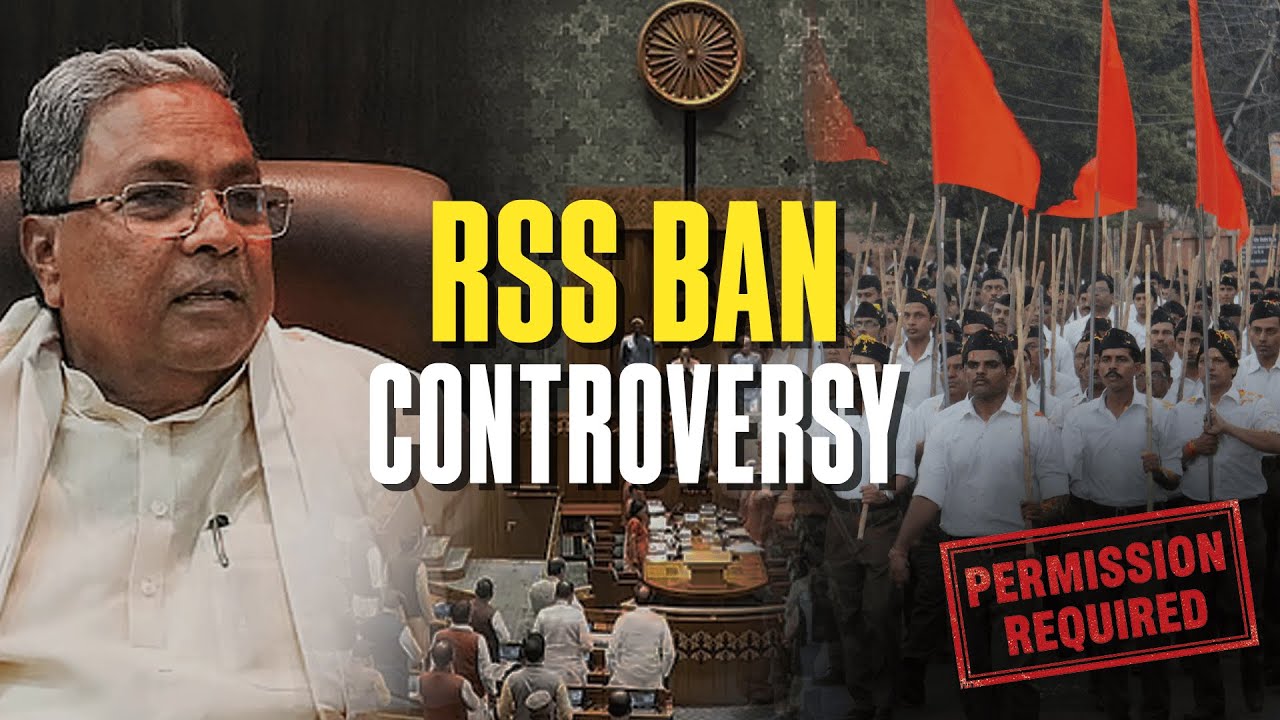 RSS Ban Controversy Explained | RSS vs Congress | #rss #congress # ...