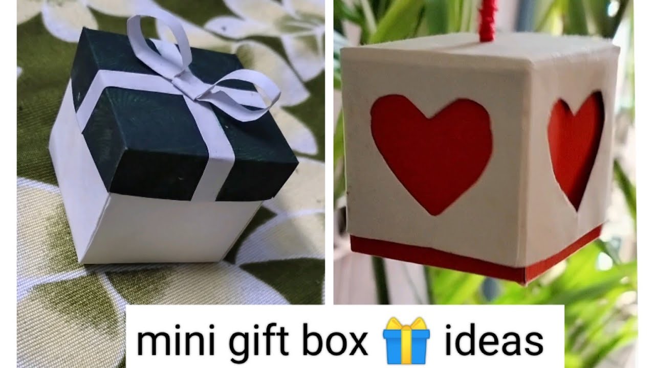 diy mini gift 🎁 box/ @craft_grow.by-Akanksha - YouTube