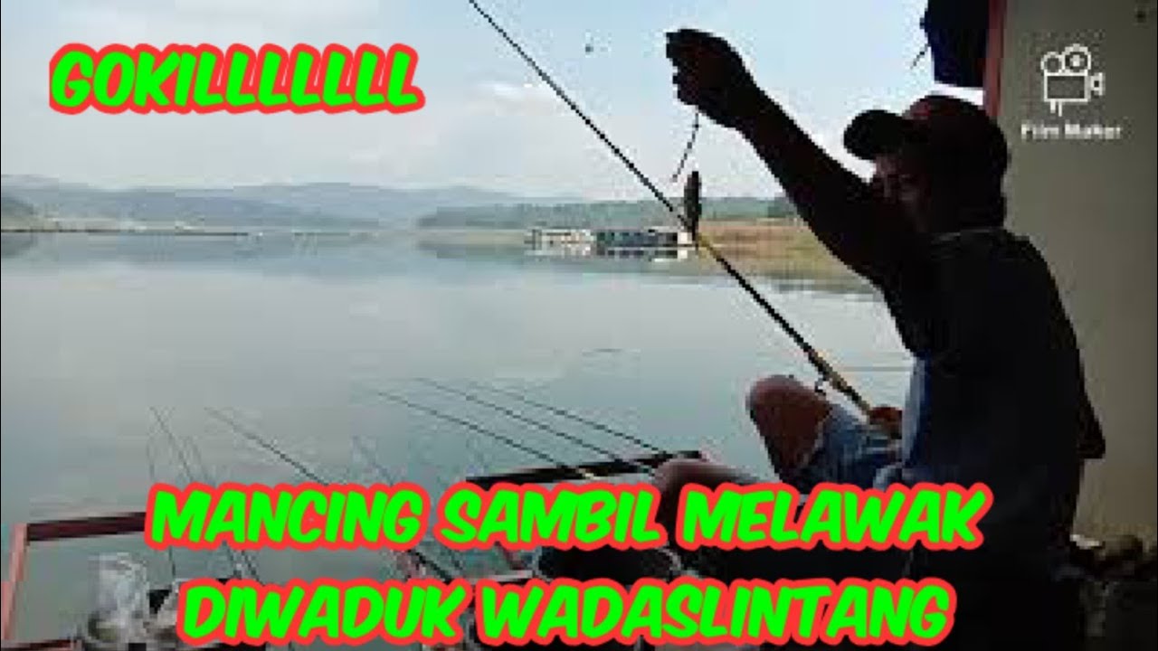 Mancing Sambil Melawak di Waduk Wadaslintang ||Aris mjw Channel - YouTube