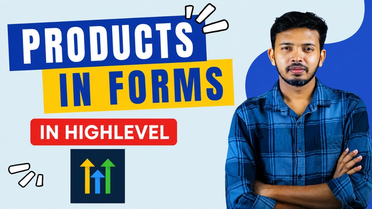 Products in Forms in HighLevel - Easy to Purchase! - YouTube
