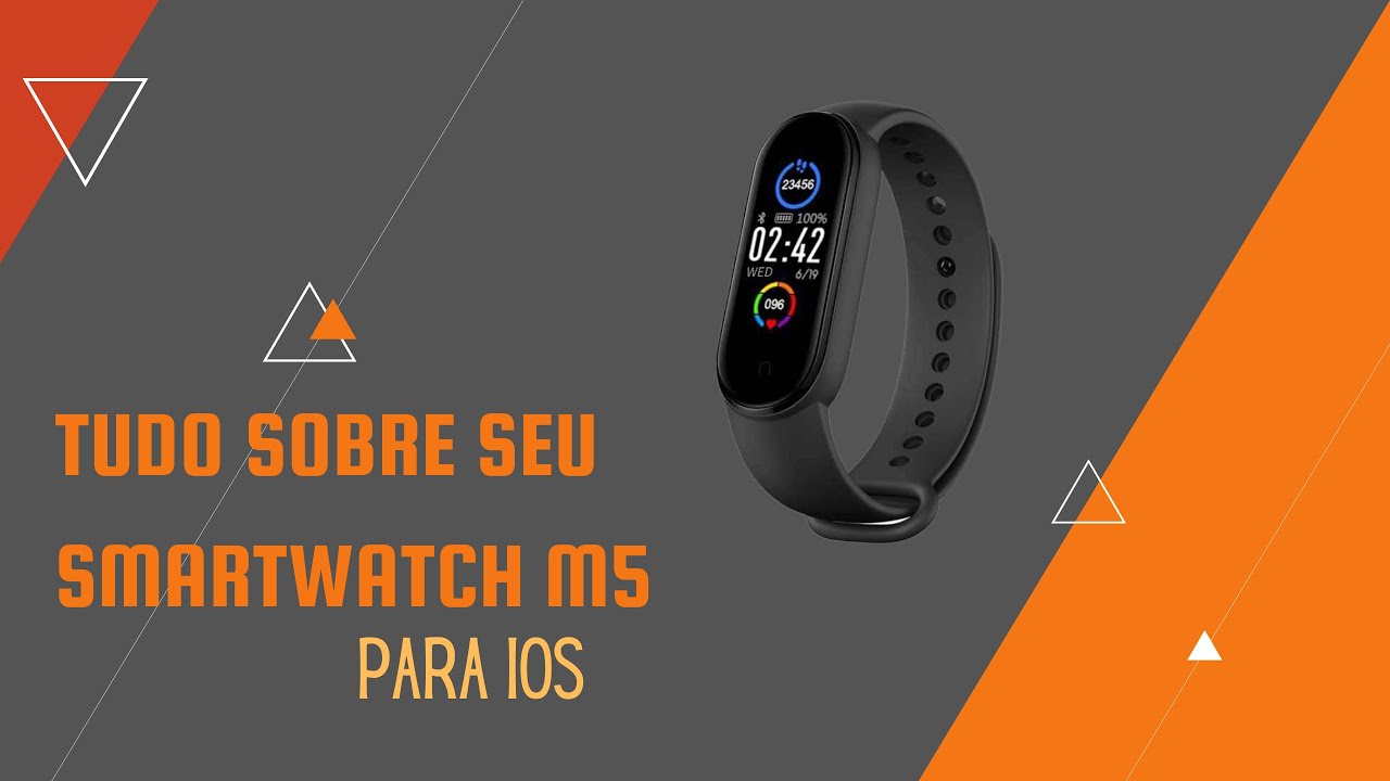 Tutorial Relogio SmartWatch M5 FIT PRO para i'OS - YouTube