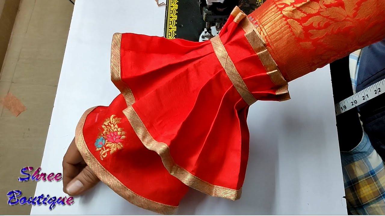 Very Beautiful and Stylish Sleeves Design || New Frill Sleeves Design ...
