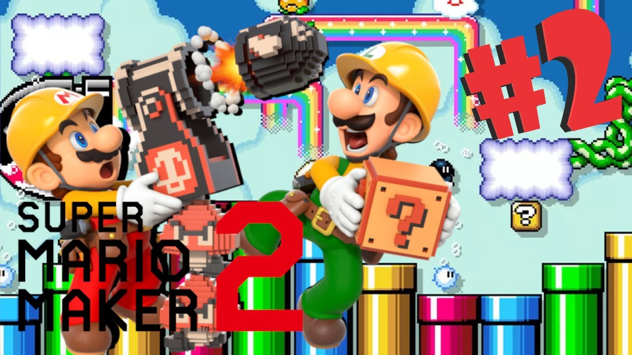 Super Mario Maker 2 #2: Toy Block Cavern? - YouTube