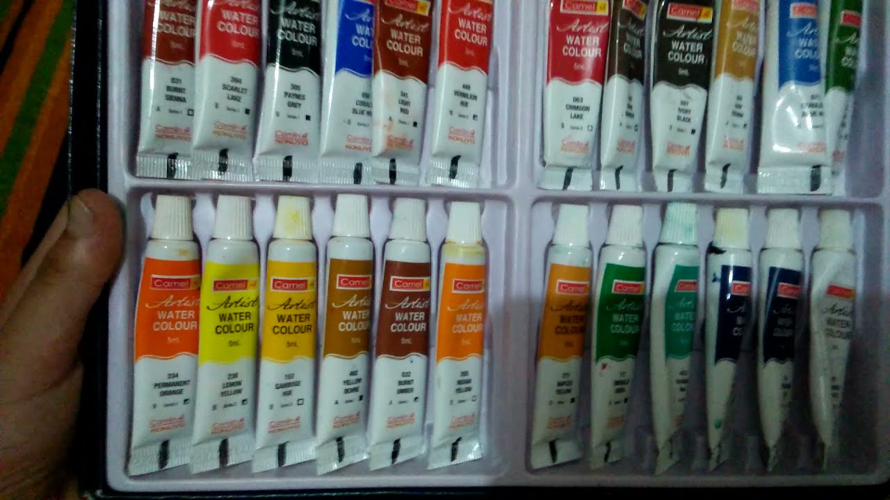 🌺🌺Camel Colours ||🌺🌺 Different type of Camel Colours Review - YouTube