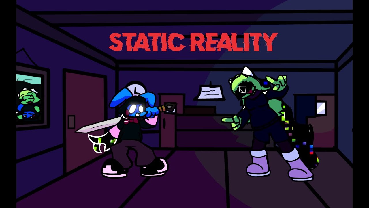 FNF vs Glitched Legends Static Reality - YouTube