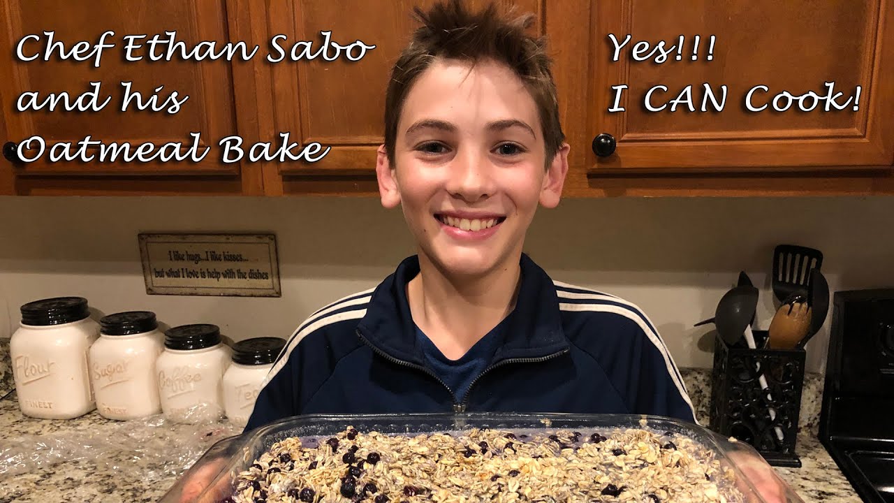 Baked Oatmeal by Ethan // Large Family - YouTube
