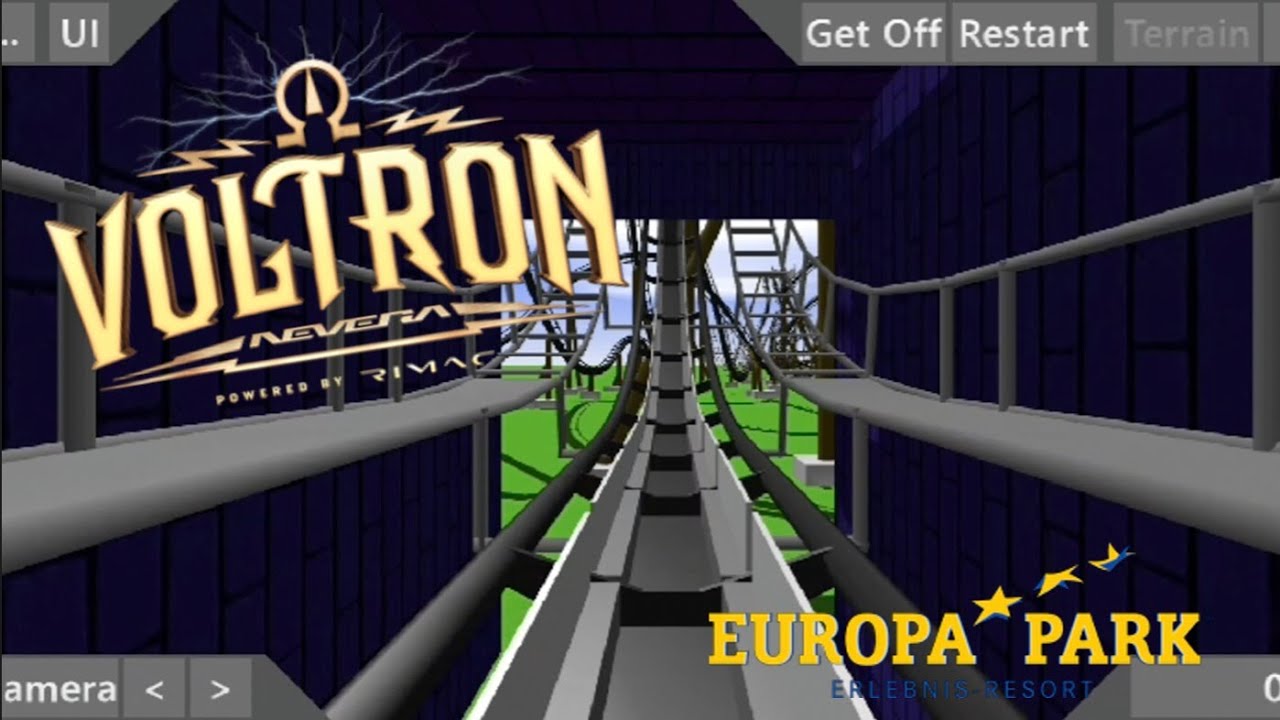 Voltron Nevera powered by Rimac POV (Europa-Park) | Ultimate Coaster 2 ...