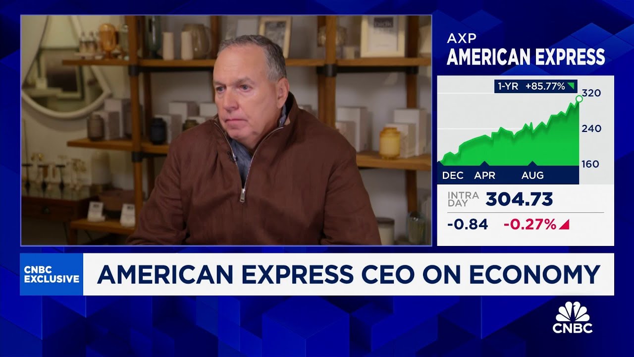 American Express CEO on small business economic recovery, health of the ...