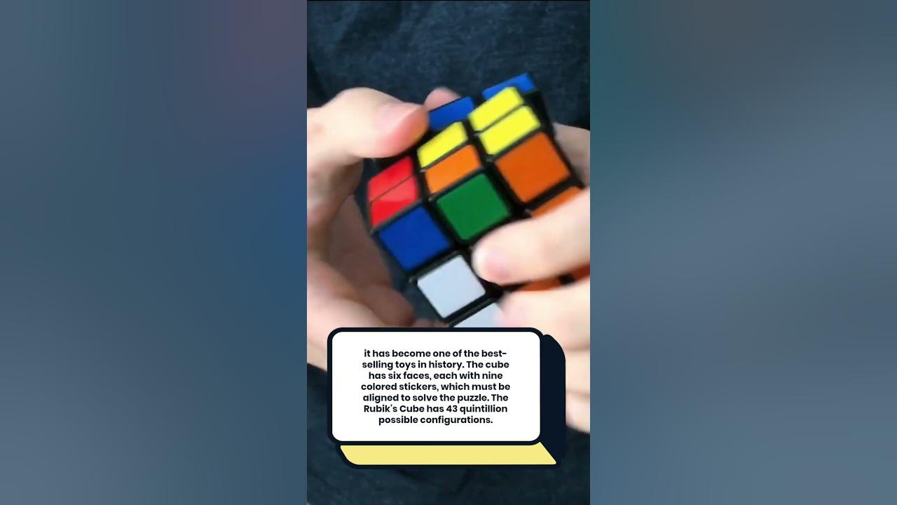 BecauseFacts - Rubik’s Cube Fact - YouTube