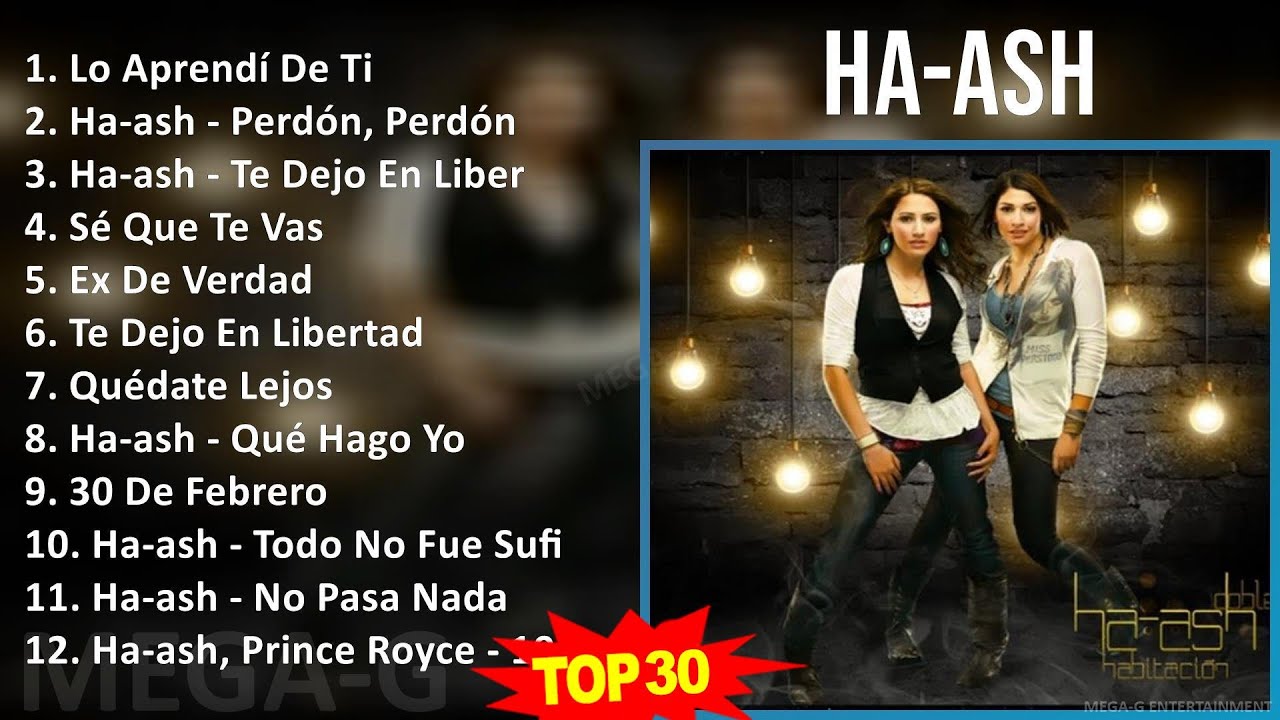 H A - A S H MIX Greatest Hits Full Album ~ 2000s Music ~ Top Latin Pop ...