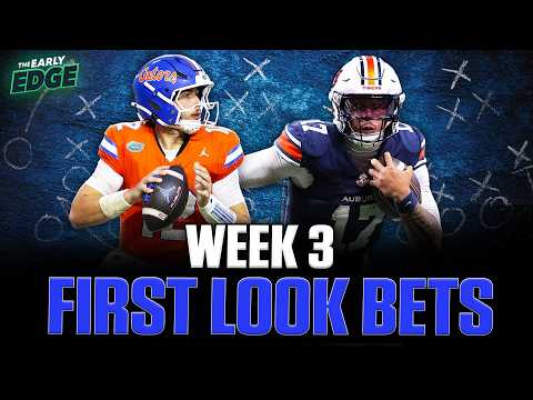 Week 3 College Football: First Look Bets