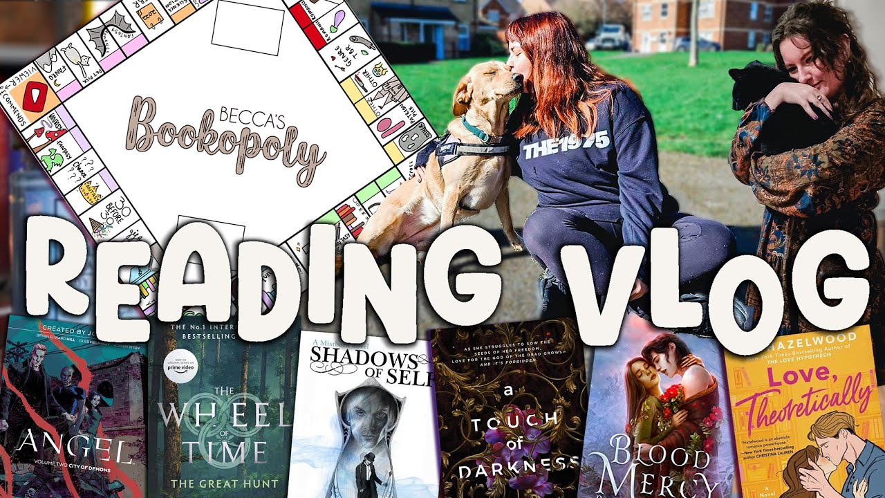 Bookopoly Made Me Read So Many Hyped Books 😱 aka The Reading Vlog That ...