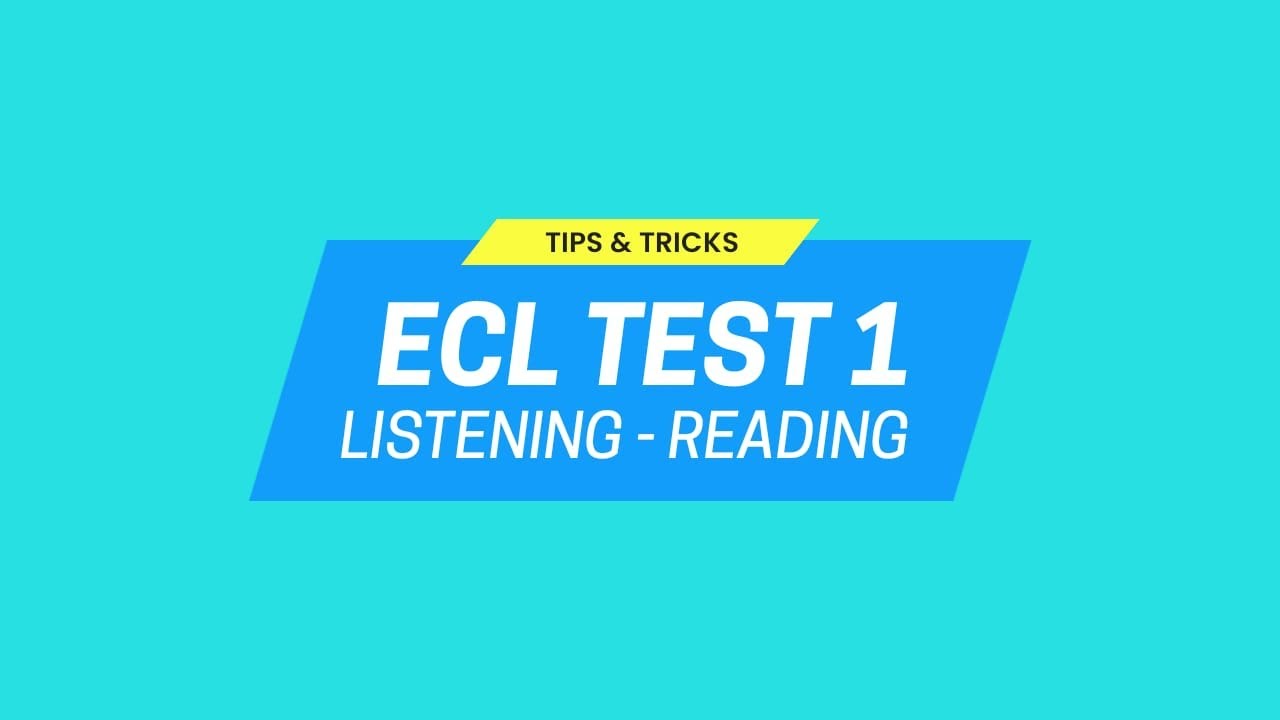 Download ECL Test 1 - YouTube