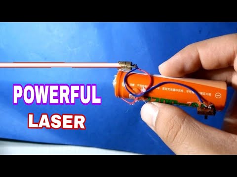 HOW TO MAKE A MINI Powerful Laser At Home - YouTube