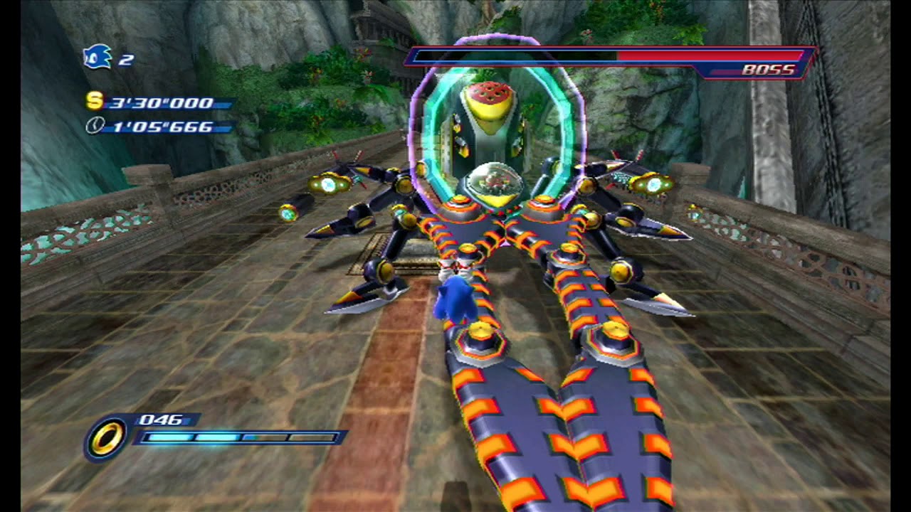 Sonic Unleashed Boss 6 - Egg Lancer - YouTube