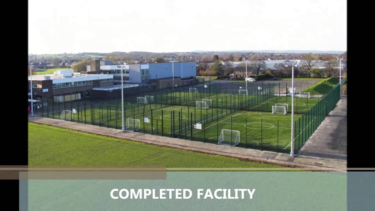 Convert Old 2G Turf To 3G Artificial Football Surface - YouTube