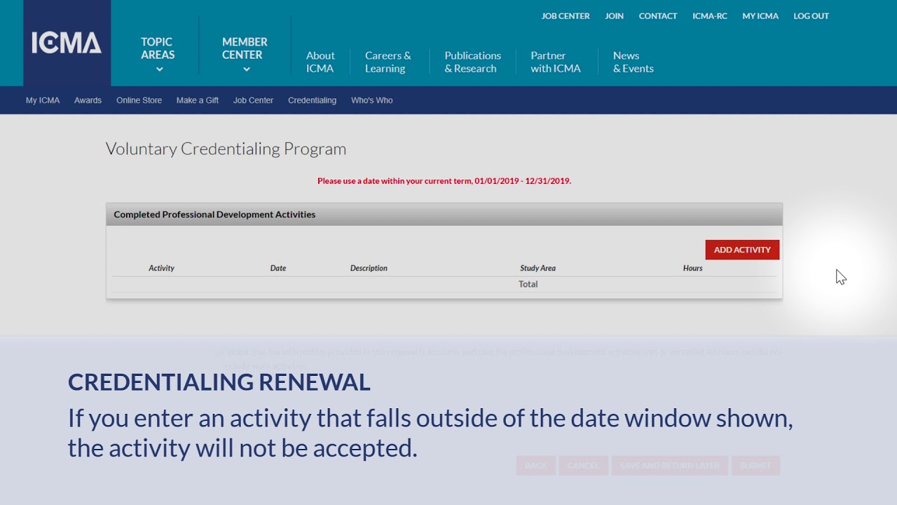 Credentialing: History and Renew - YouTube