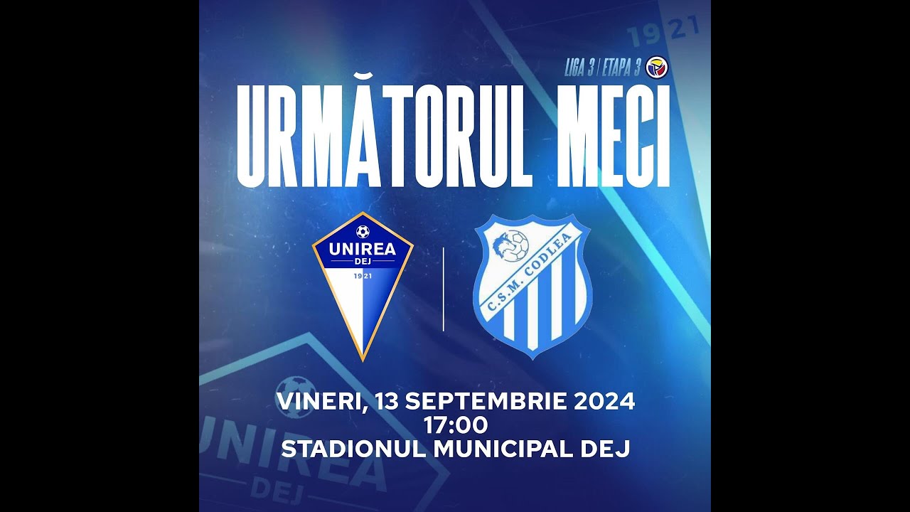 Unirea Dej - CSM Codlea - YouTube