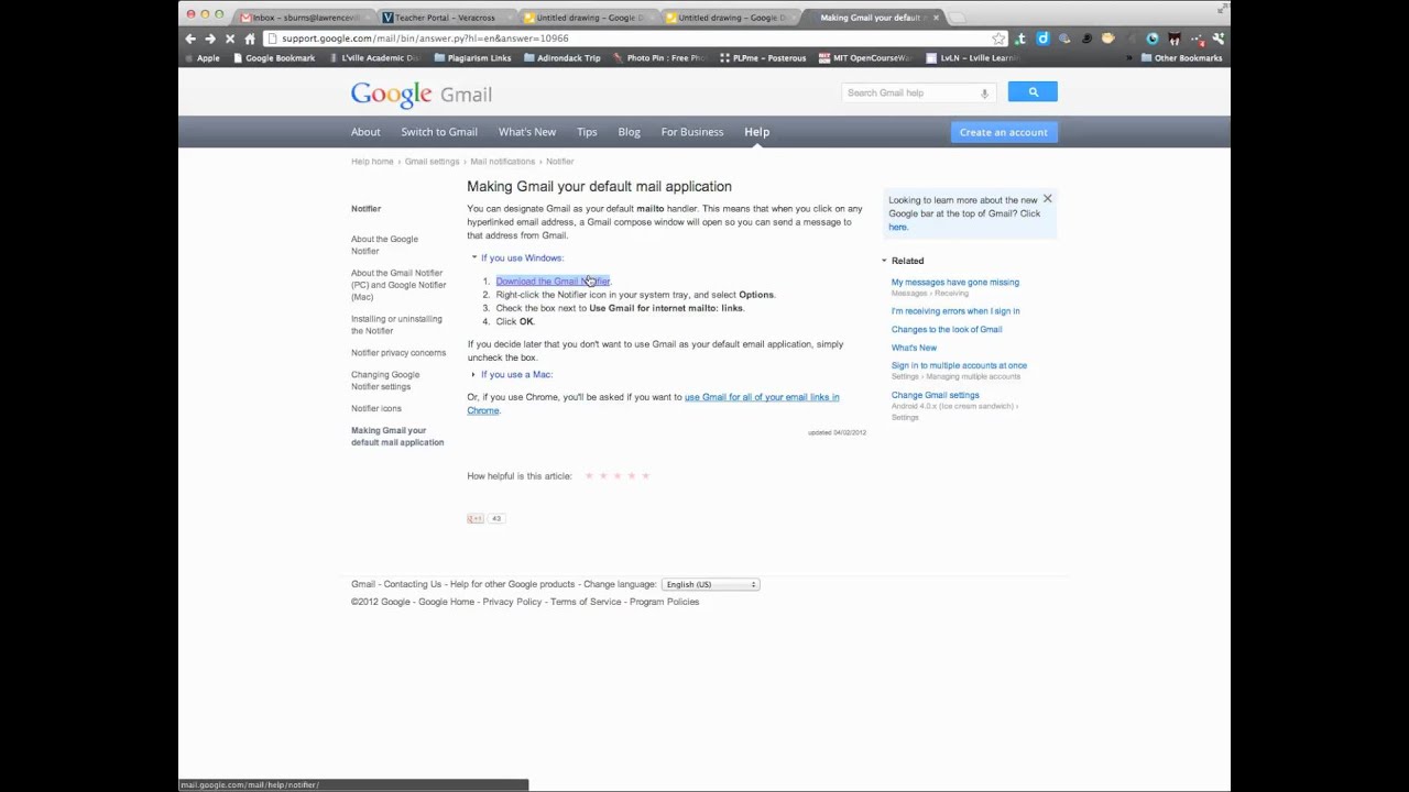 Gmail Tips for Veracross users: Sending email to groups of people with ...