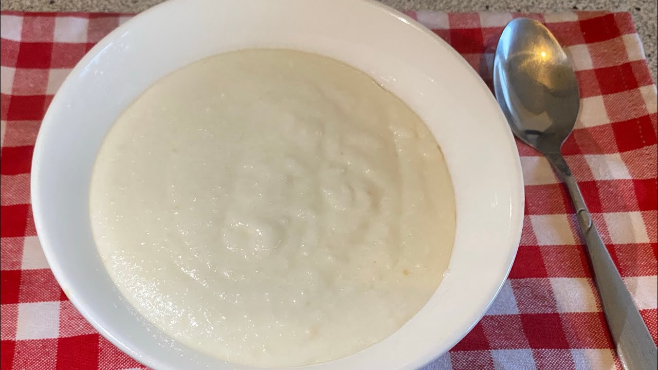 Rijst pap- kokonoto pappa- rice porridge - YouTube