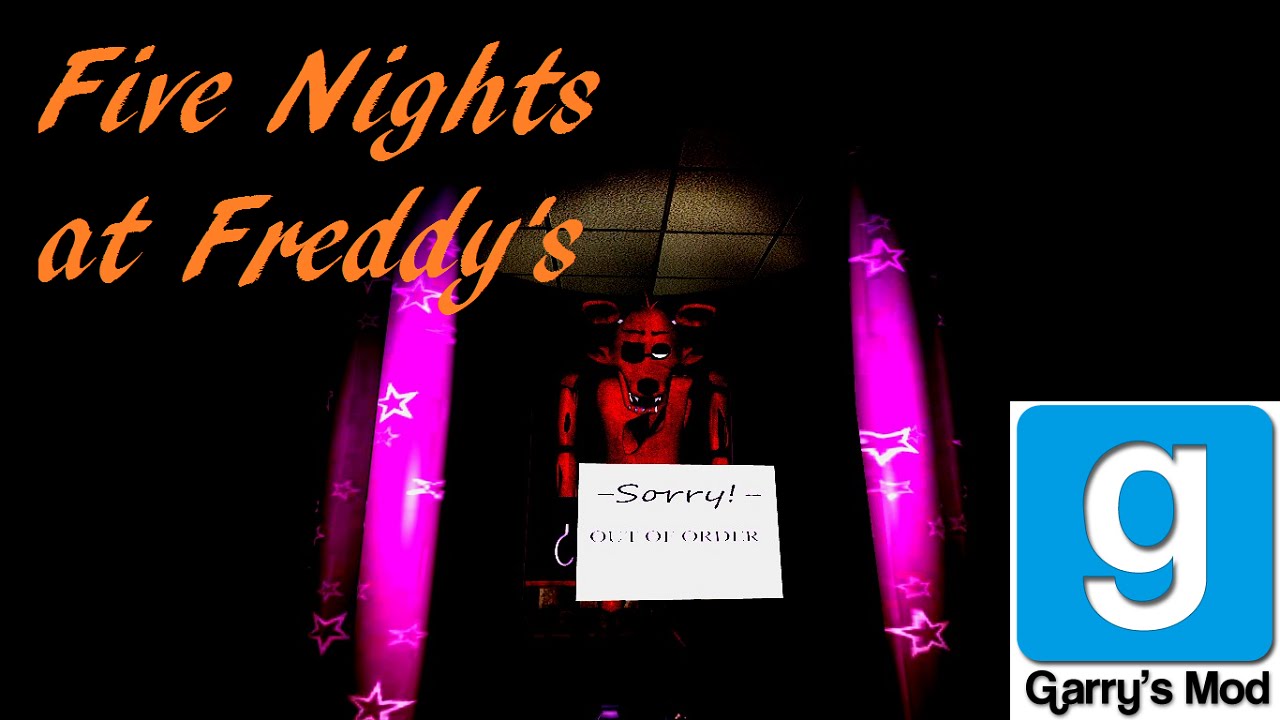 Five Nights at Freddy's Gmod map (lots of updates) - YouTube