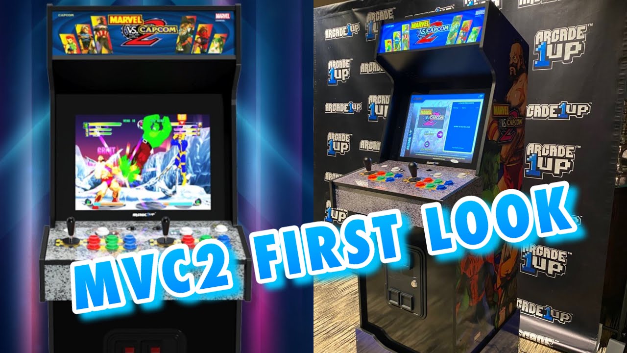 Marvel Vs Capcom 2 Arcade one up first look - YouTube