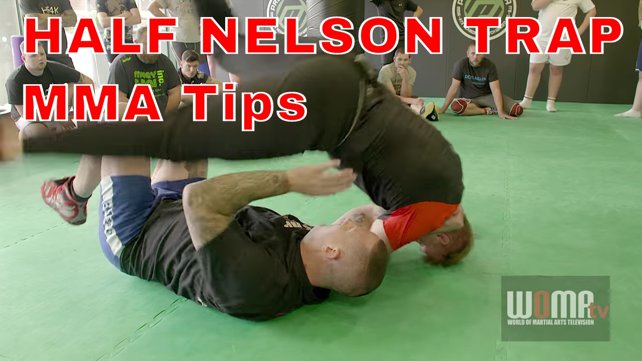 HALF NELSON TRAP MMA Tips pt1 Catch Wrestling - YouTube