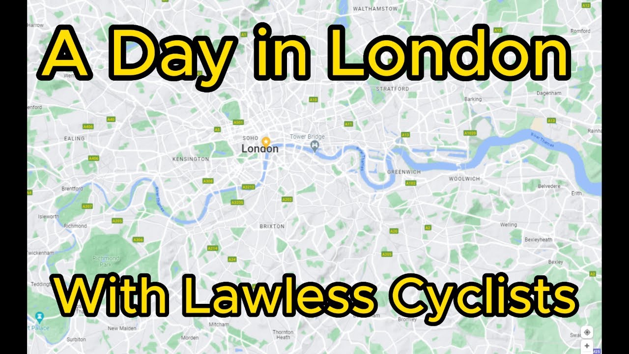 Bad UK Driving Vol 221, London's Lawless Cyclist. And a little bit of ...
