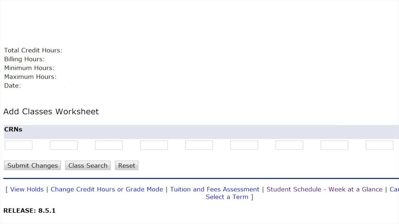How to Register for Classes - YouTube