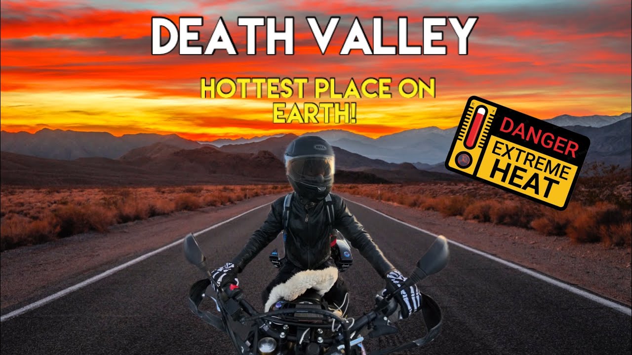 Going to Death Valley CA | Motorcycle Adventure - YouTube