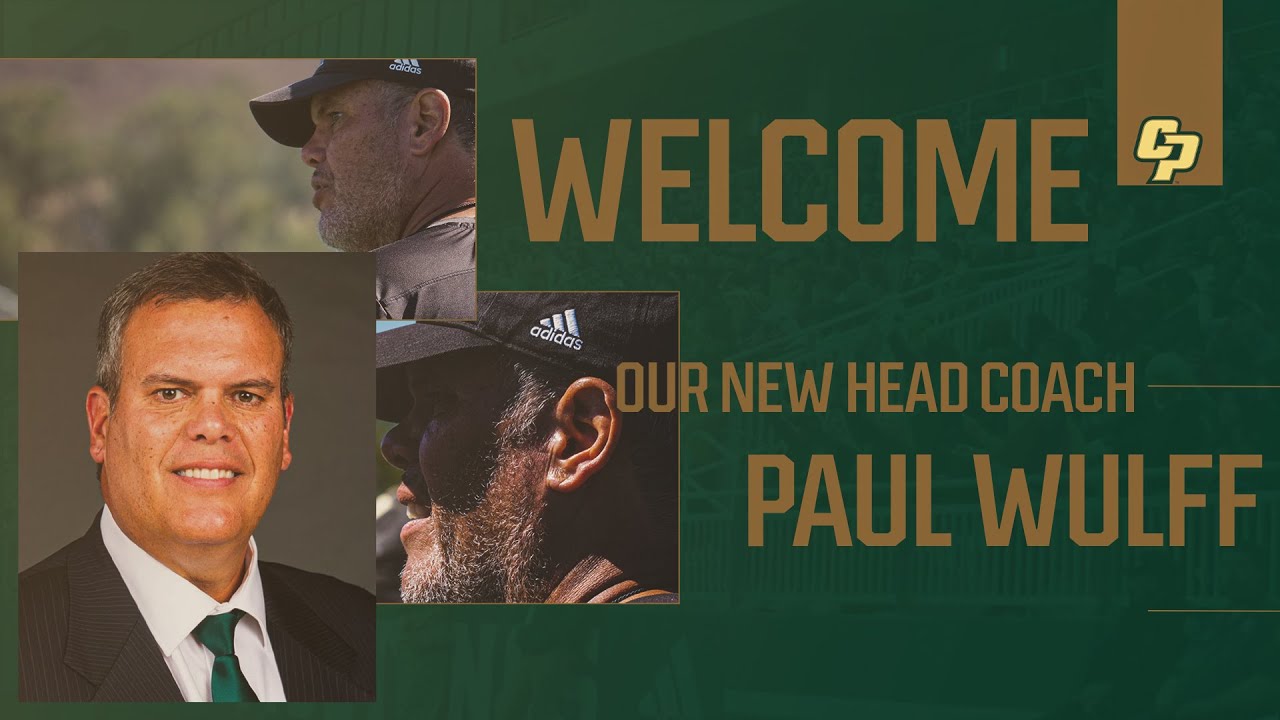 Cal Poly Football Press Conference - Introducing Paul Wulff as New Head ...