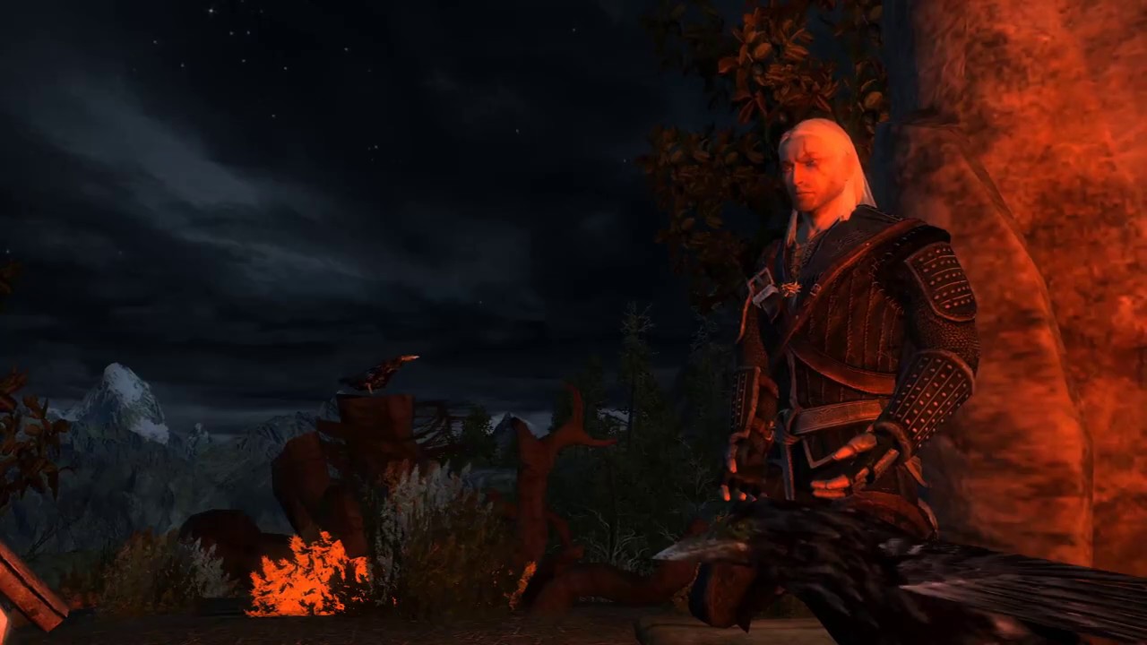 Witcher 1 - Main Menu Animation of W3 (test-version) - YouTube