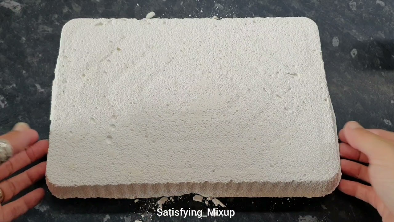 ASMR Gym Chalk Slabs Experiment ! - YouTube