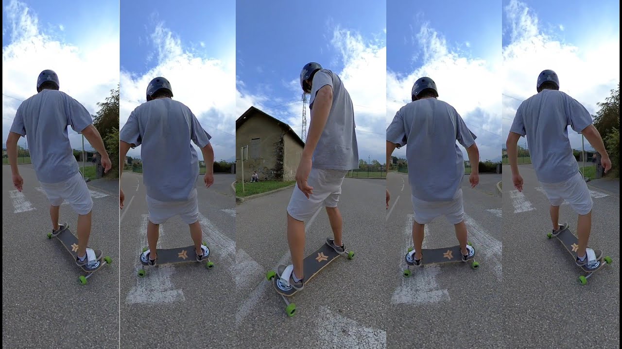 FREEBORD TRAINING #14 - FRONTSIDE OVERSLIDE - YouTube