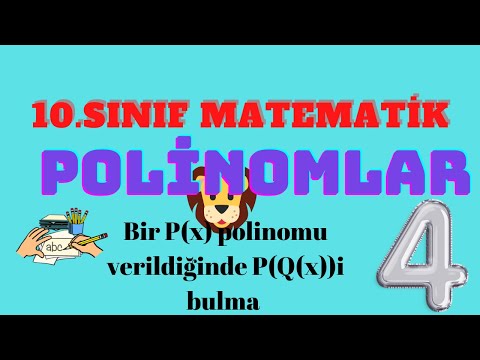 10.sınıf matematik | polinomlar 4.bölüm | konu anlatımı | pdf indir