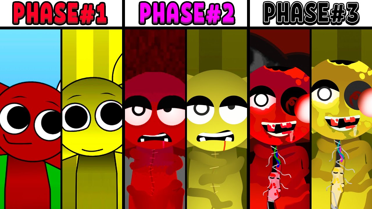 New Version Of Incredibox Sprunki Retake But Mustard: From Phase 1 to ...