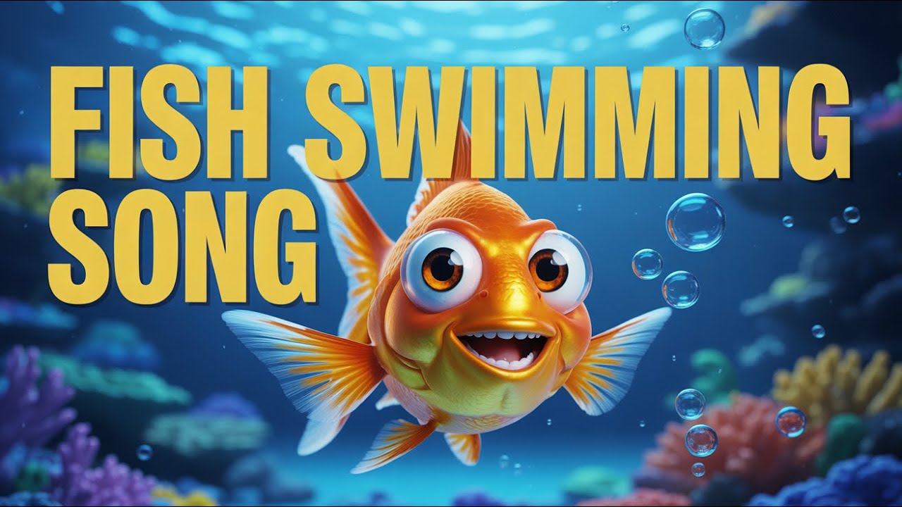 Under the Sea Fun Kids Song | Fun Nursery Rhyme About Fish and Ocean ...