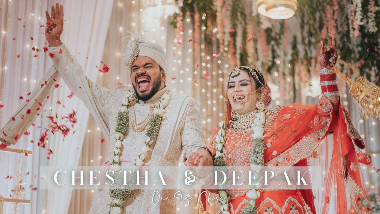 CHESTHA & DEEPAK | WEDDING TEASER | ONE STEP CLOSER - YouTube