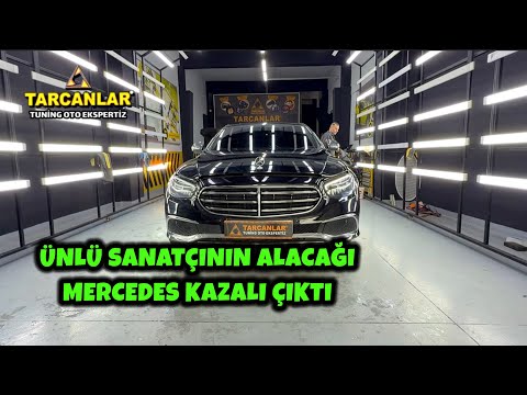 Sanatçı abimizin 3 parça boyalı 4.2 milyona alacağı Mercedes’te neler çıktı. 