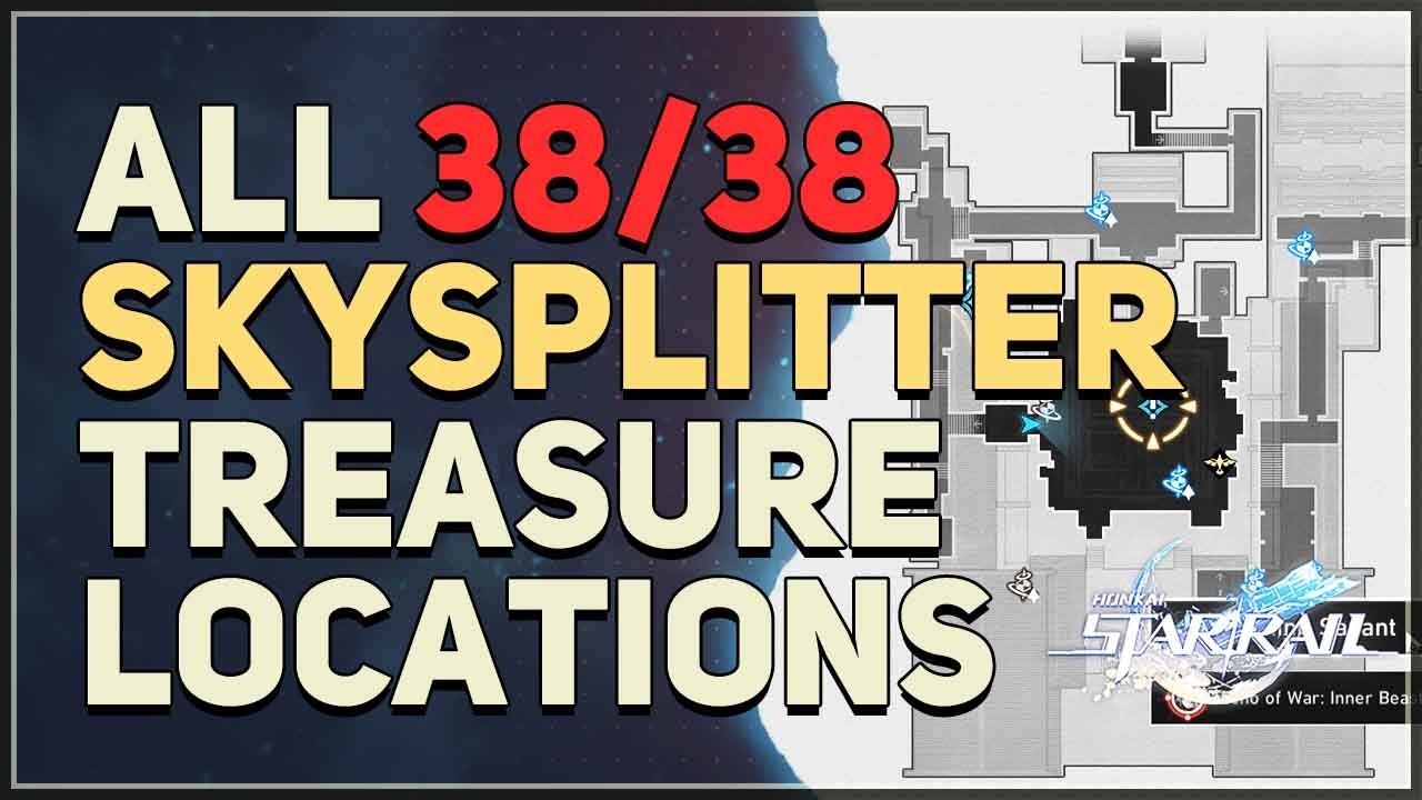 All Skysplitter Treasure Chest Locations Honkai Star Rail - YouTube