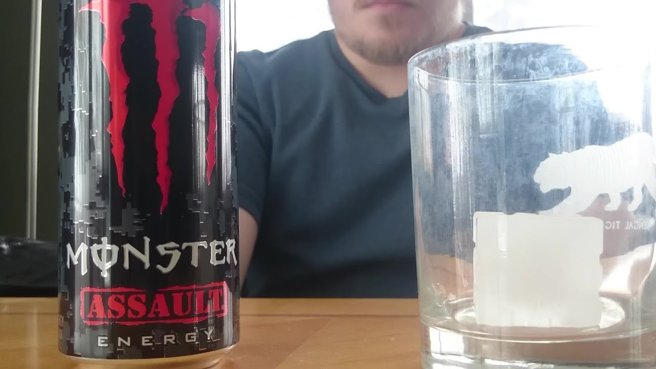 Monster Assault Energy Drink Review - YouTube