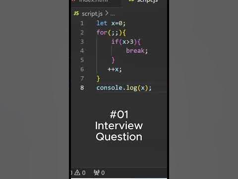 javascript interview questions and answers #ytshorts #coding #htmlcss #webdevelopment # ...