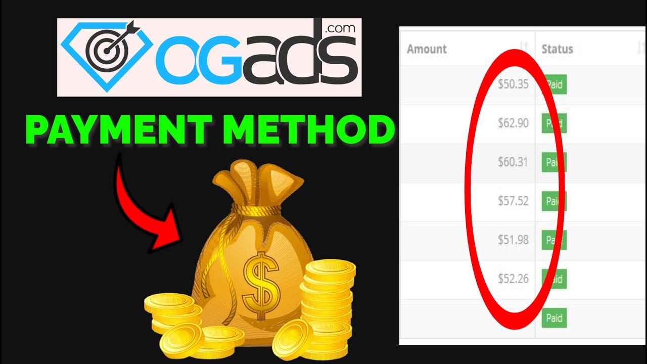 How to Add OGAds Payment Details - YouTube