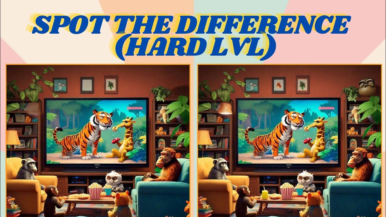 Spot the difference ||Hard level || only genius can guess them all ...