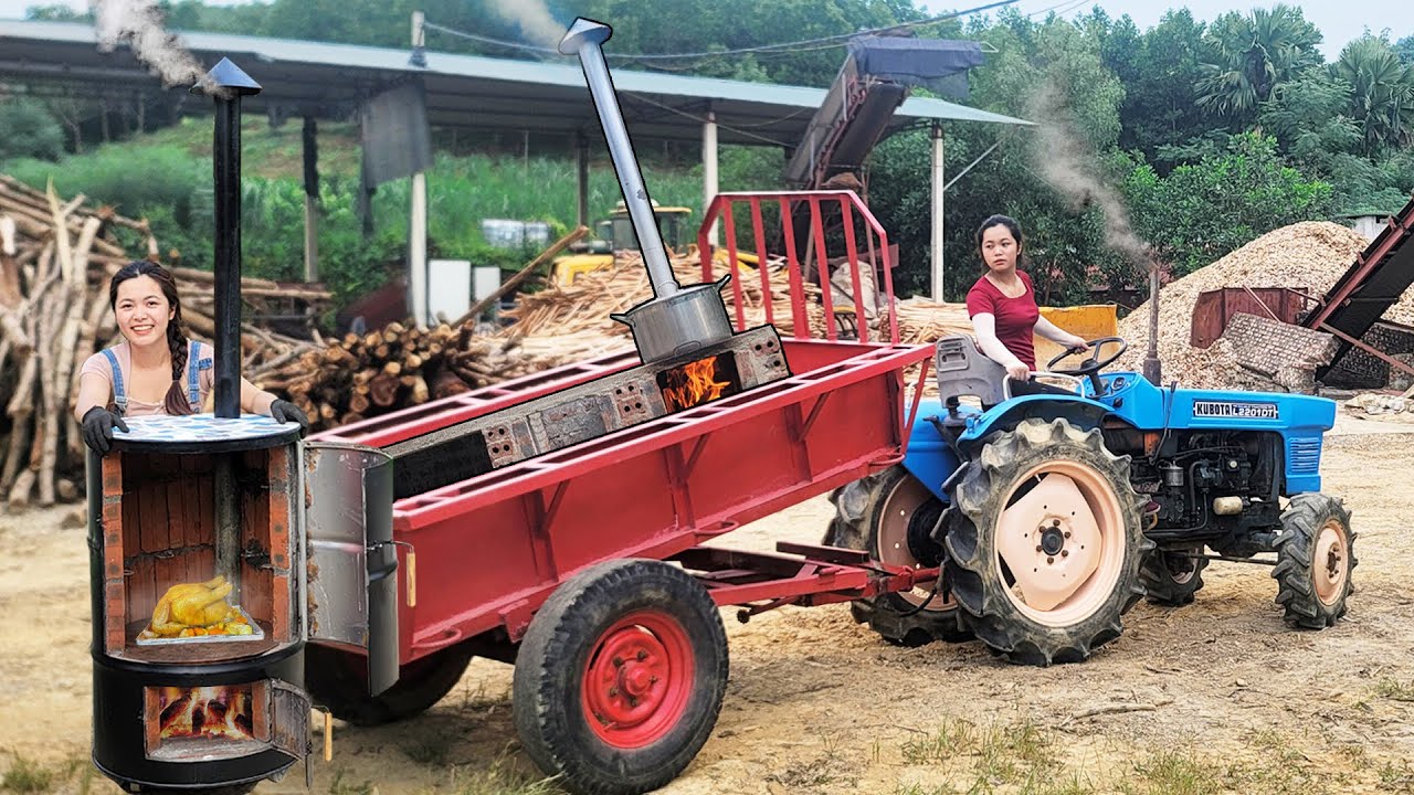 Turn Scrap Metal Into My Own Multi-Function Oven | DIY | Homemade - YouTube