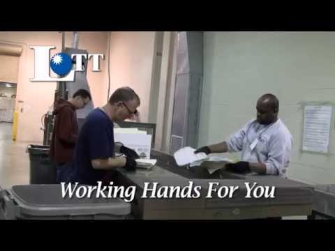 Lott Industries Document Destruction 2014 - YouTube